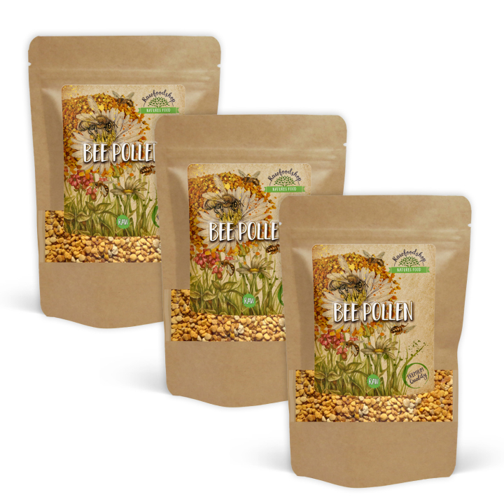 Bipollen 500g x 3 pakker | Bestill fra Rawfoodshop