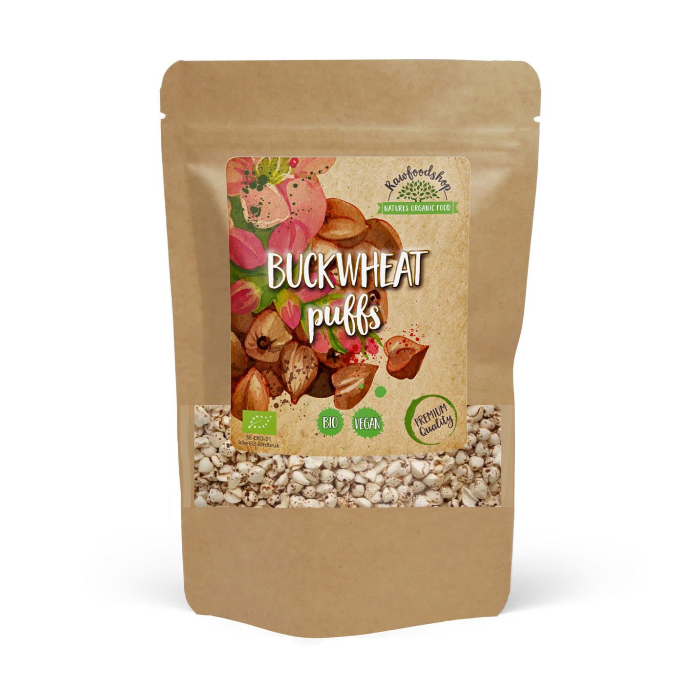 Bokhvetepuffer ØKO 60g | Granola, grøt og puffs - Baking og matlaging ...