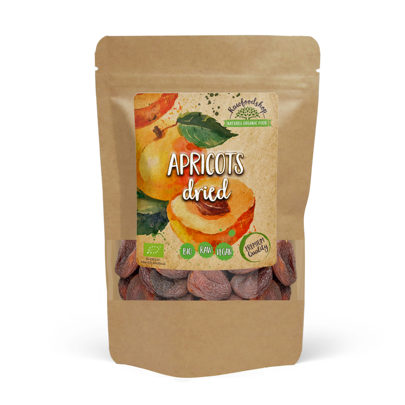 Tørkede Aprikoser ØKO 1kg | Handle i dag fra Rawfoodshop
